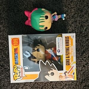 Funko | Toys | Galactic Toys Exclusive Goku On Nimbus Plus Loose Bulma ...